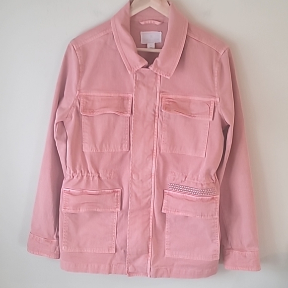 Caslon | Jackets & Coats | Womens 97 Cotton Utility Anorak Jacket ...